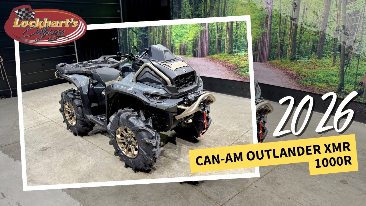 2026 Can-Am Outlander XMR 1000R - YouTube