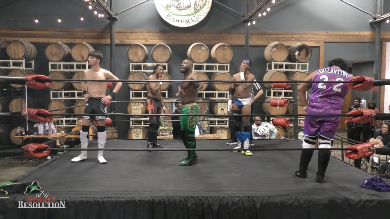 XWW: Deadly Resolutions 2024 - Five Way Elimination Match (c) (Jan. 19 ...