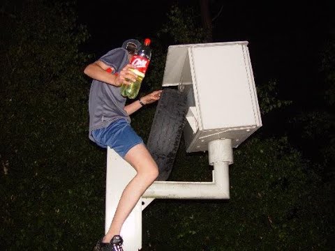 Burning speed camera - YouTube