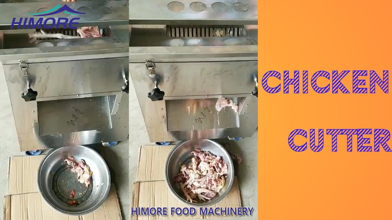 Automatic Chicken Cutter Machine - YouTube