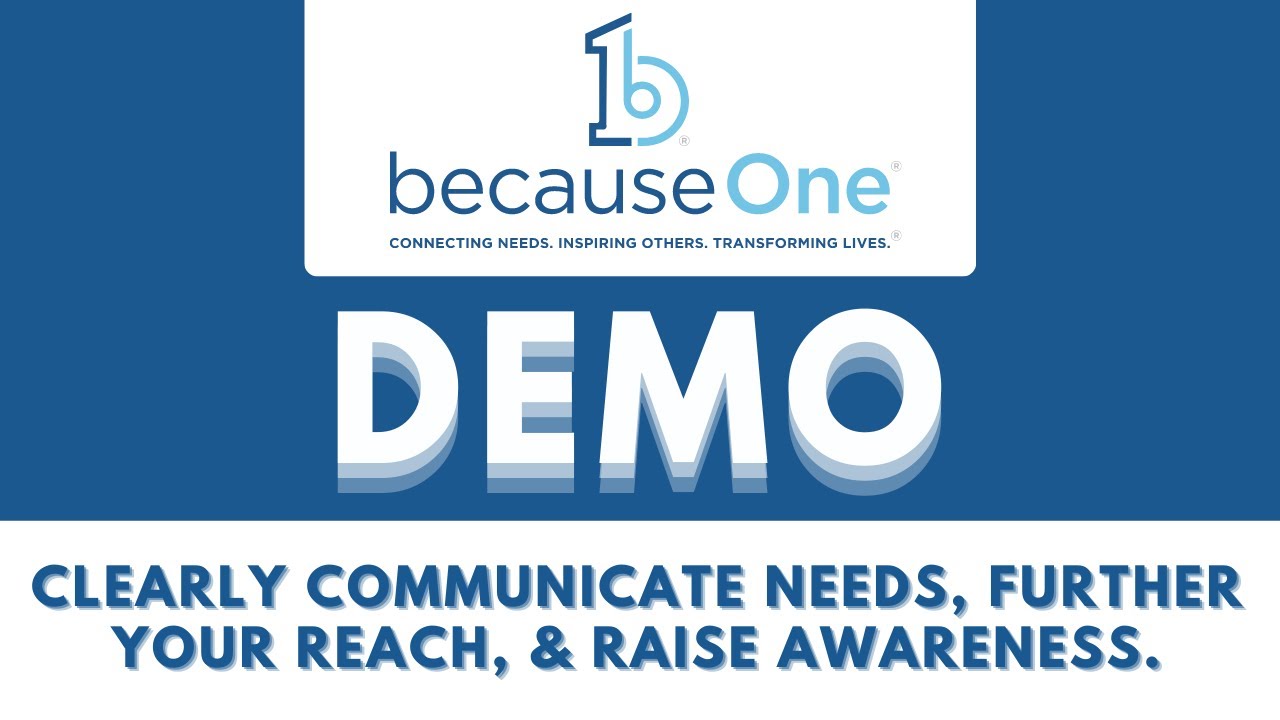 Learn More About becauseOne - YouTube