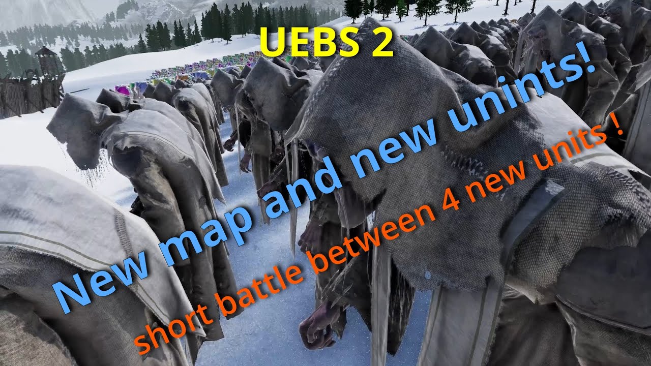 UEBS 2 | Viking Winter map and ridiculous battle |Ultimate Epic Battle ...