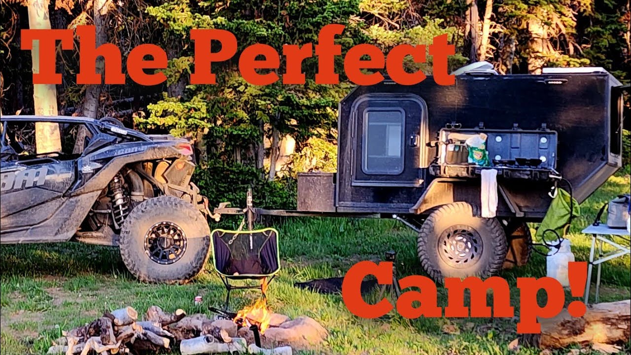 The PERFECT camp, Ultimate off road trailer, UTV camping, Rear storage ...