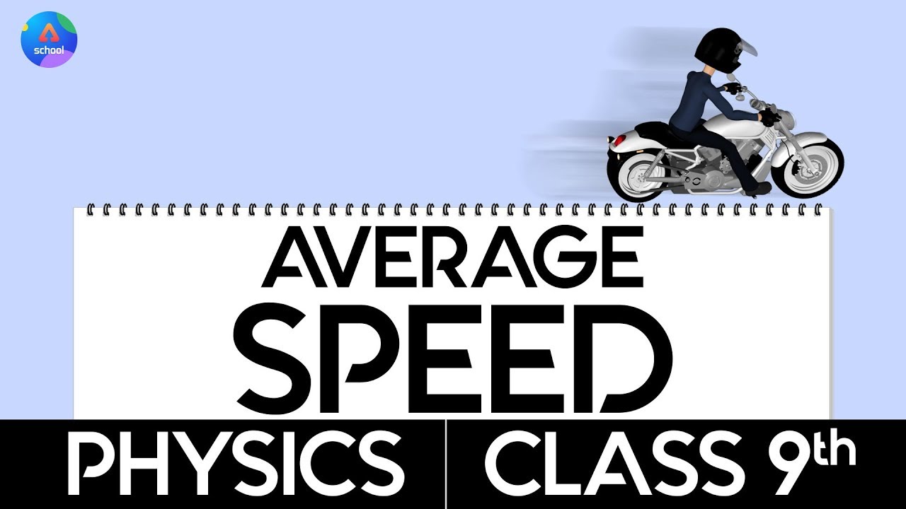 Class 9th | Science | Average Speed Q.4 - YouTube