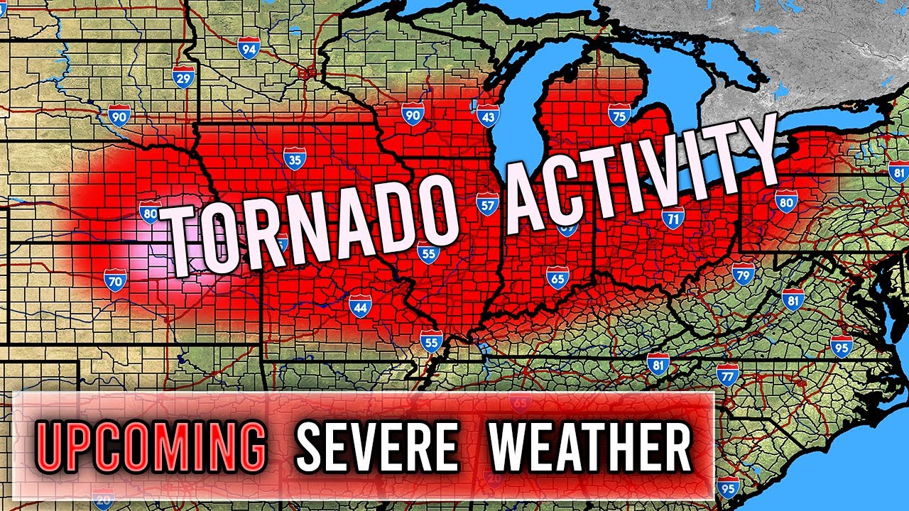Upcoming Spike In Tornado Activity - YouTube