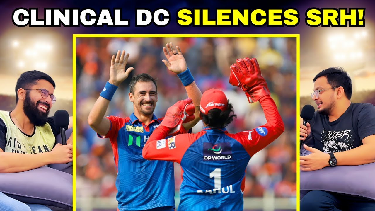 Starc’s Fiery 5-Wicket Spell Destroys SRH's Wildfire 🔥 - YouTube