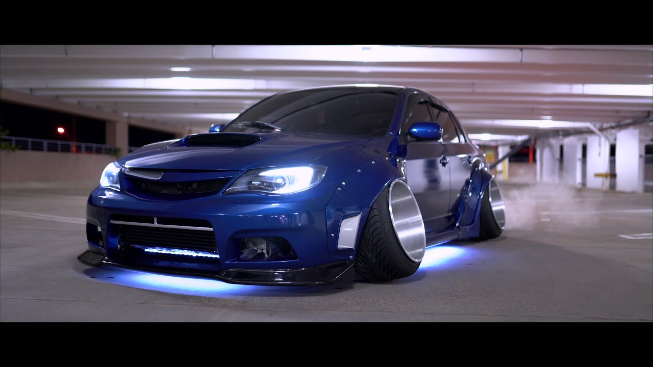 Insane stanced WRX!!! - YouTube
