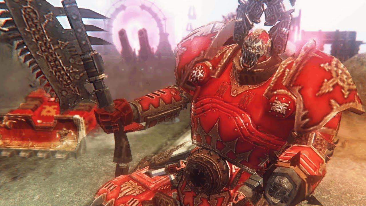Blood Legion of Khorne vs Space Marines! - Warhammer 40K: Dawn of War ...