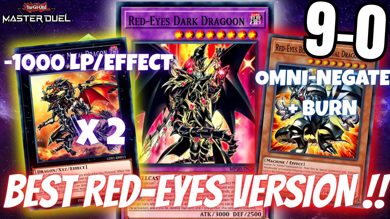 DRAGOON + RED-EYES + FLARE BURN !! BEST END BOARD for Red-Eyes x Max ...