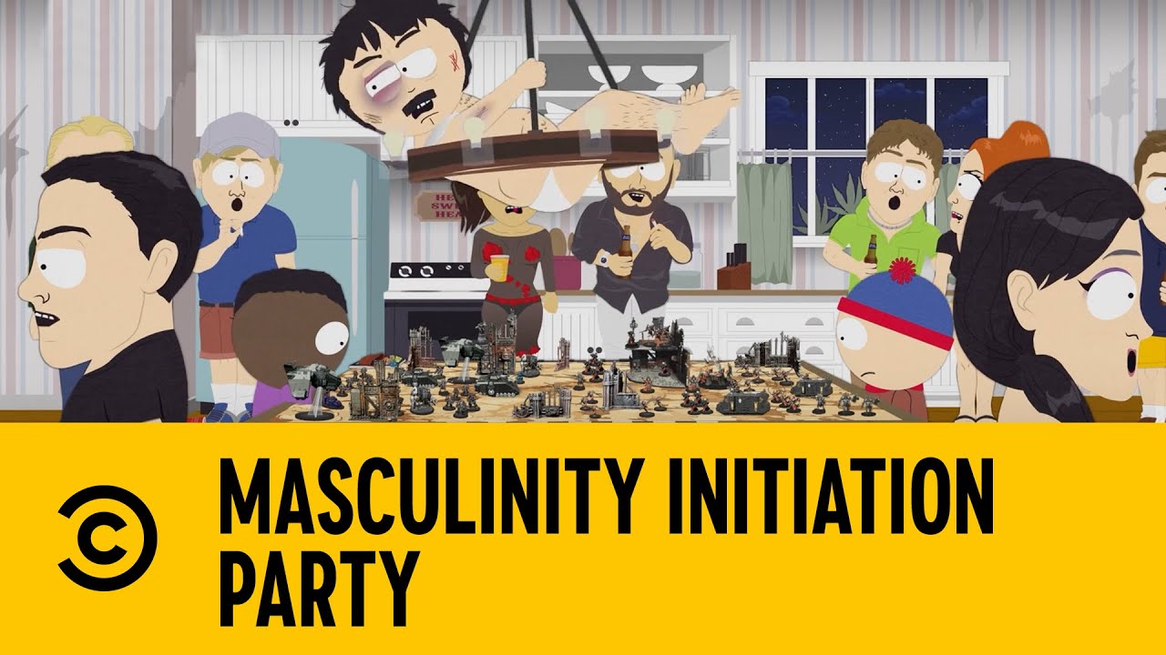 Masculinity Initiation Party | South Park | Comedy Central Africa - YouTube