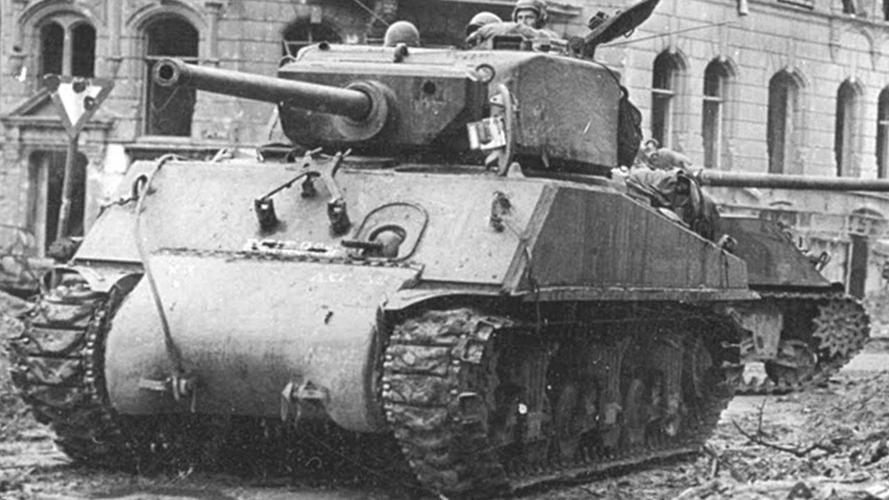 How the M4 Sherman Jumbo Variant Laughed at German 75mm Guns - YouTube
