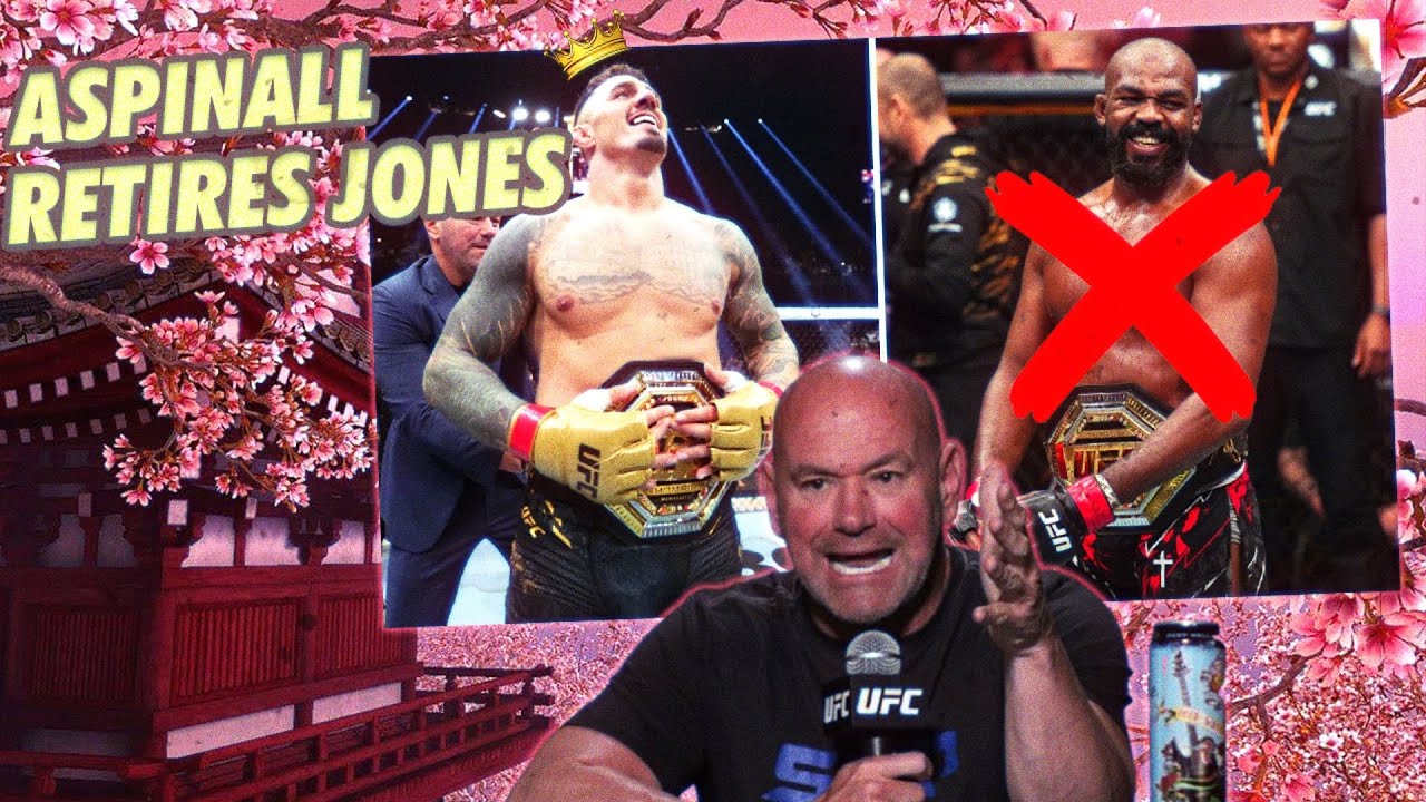 JON JONES OFFICIALLY DUCKS TOM ASPINALL, DANA WHITE FURIOUS - YouTube