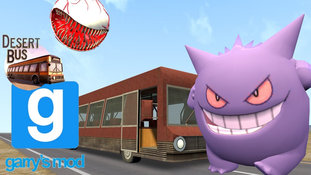 desert bus in garry's mod - YouTube