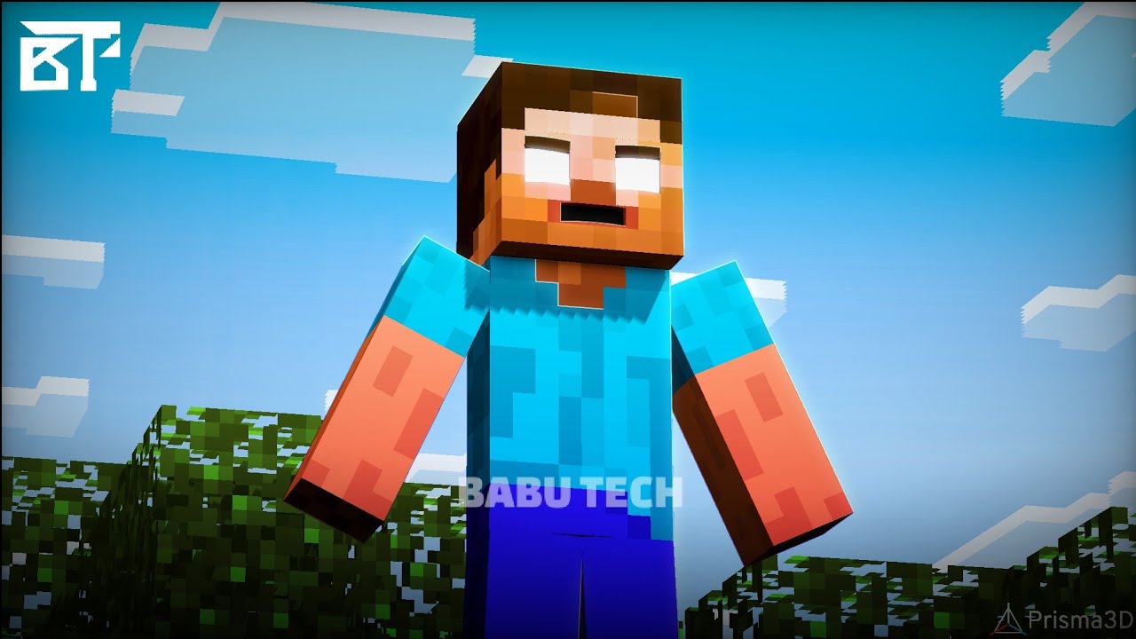 Herobrine Defeated Null [ MUSIC VIDEO ] | Babu Tech | Prisma 3D ...
