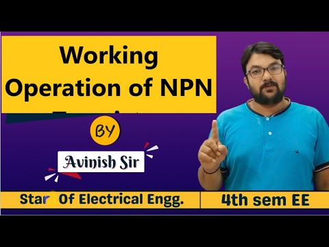 #10 Modes of Operation of NPN Transistor (B) I Engineers Group I ...