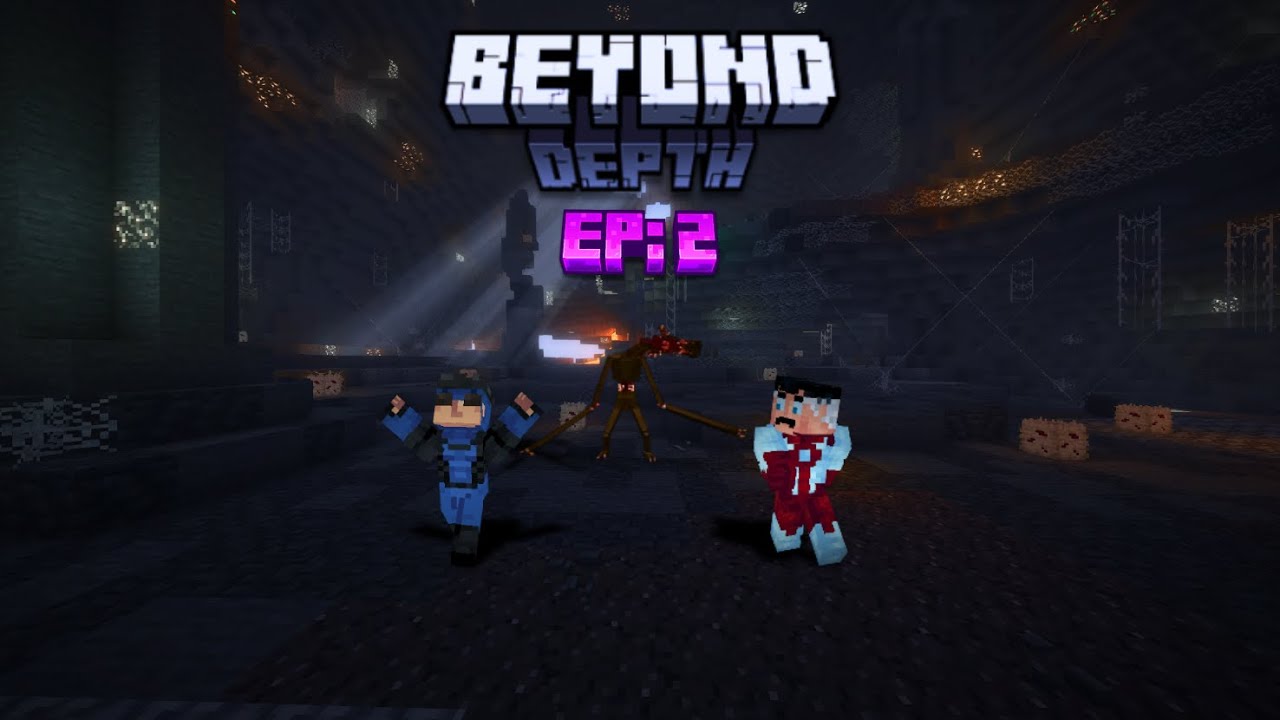 MODDED MINECRAFT (Beyond Depth) DAY 2 W/Elgallooro - YouTube