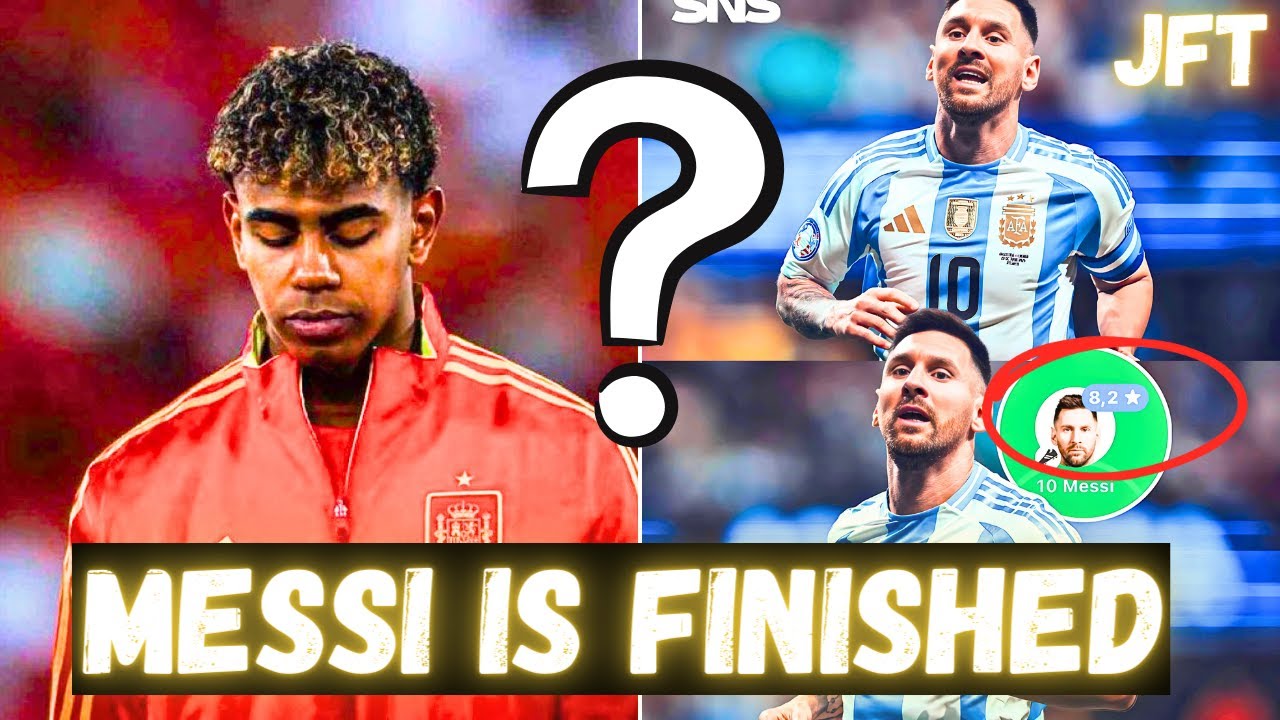 Messi Poor Finishing in Copa America | Lamine Yamal at 16 is ...