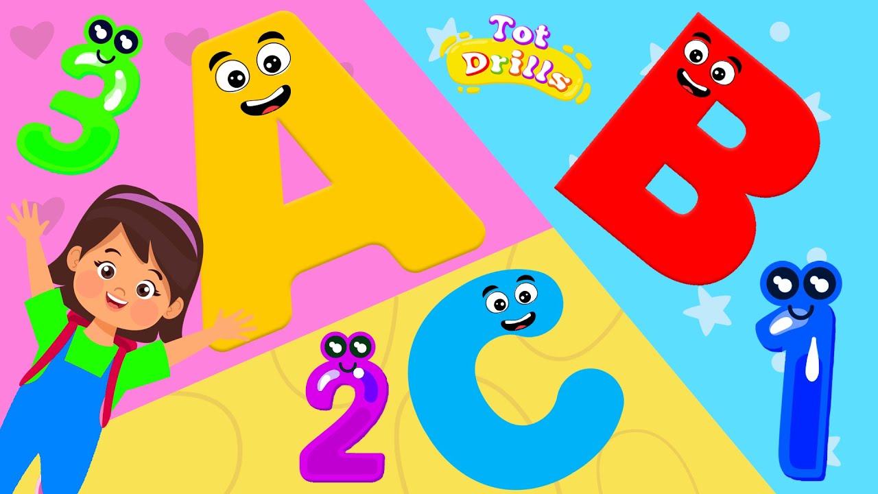 ABC and 123 learning for 2 year olds | The Best of Toddler Fun Learning ...