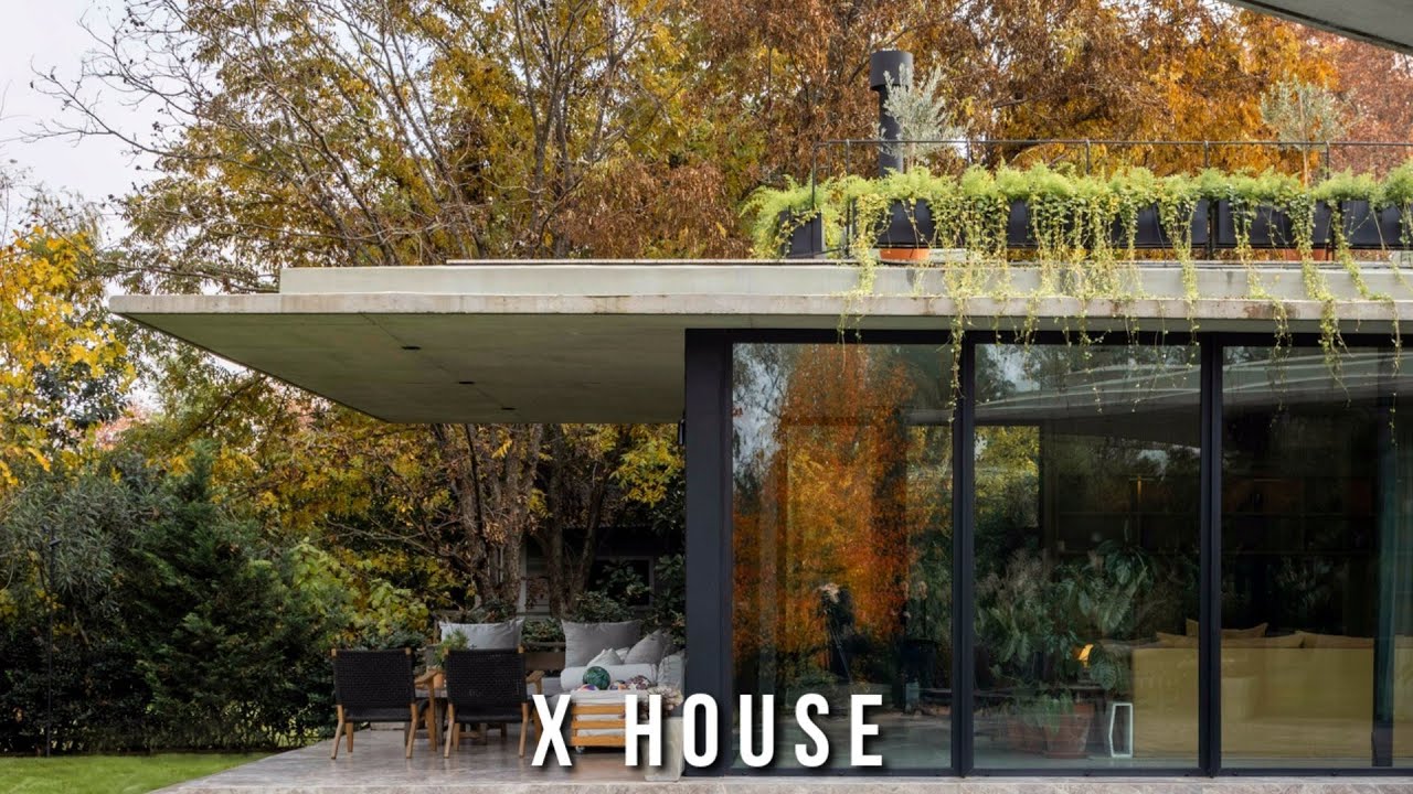 The X-Shaped Footprint of The X House is Truly Whimsical and Unique ...