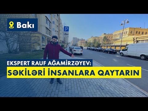 Səkilərə həsrət qalan Bakı - Piyadalar niyə mübarizə aparmır?