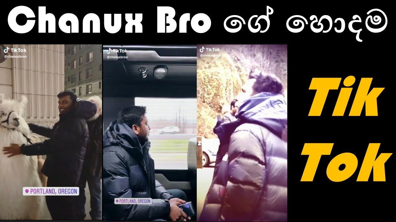 chanux bro best tik tok - YouTube