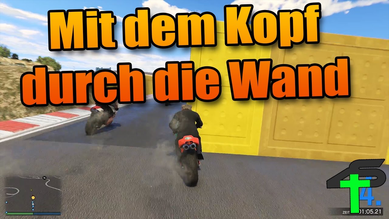 Mit dem Kopf durch die Wand | GTA V: Online | #25 | Items4Sacred [GER ...