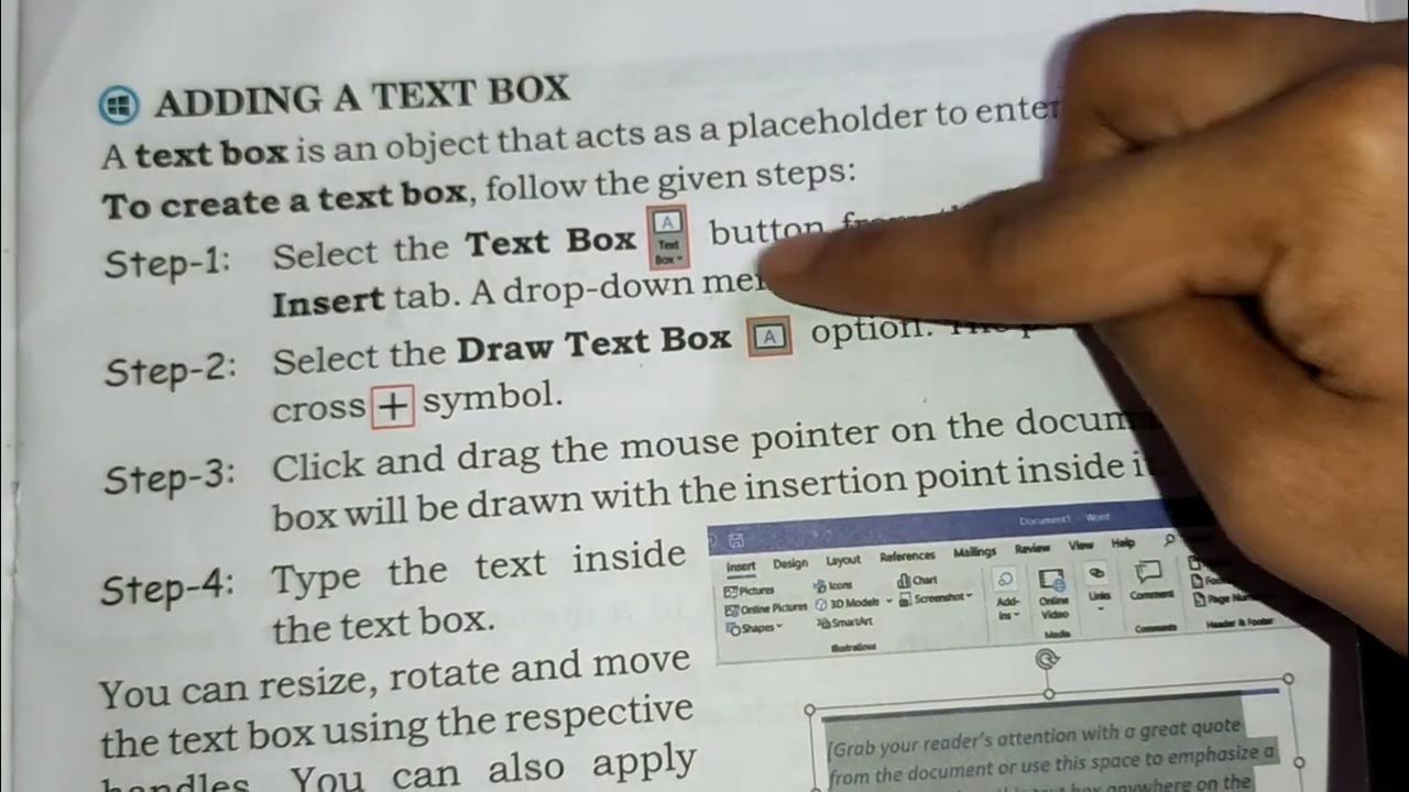 Class-4 | Computer Lesson-4 Using Styles and Objects In MS Word 2016 | Part-1 | Word Art | Text ...