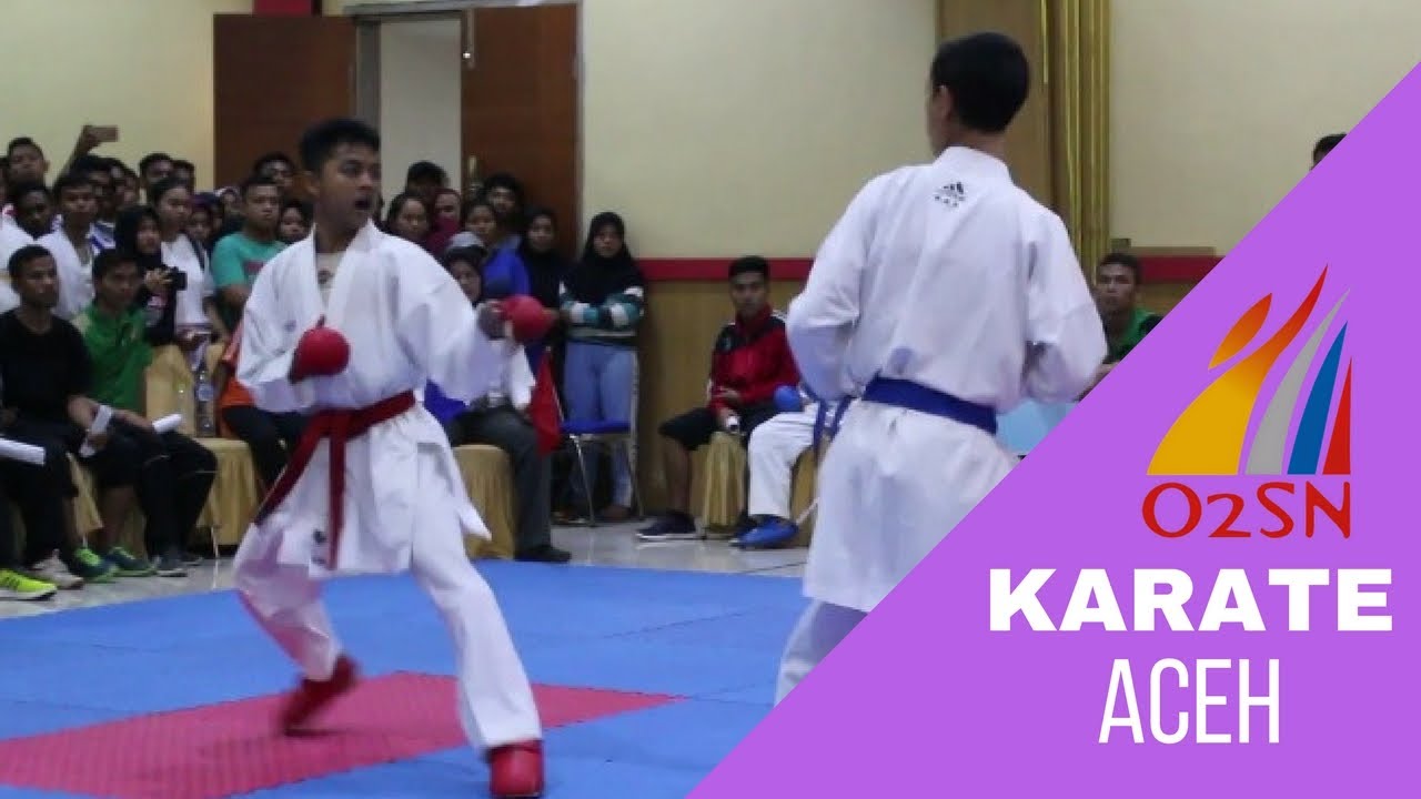 Jambrong vs Jannatin (Seleksi O2SN Karate Aceh 2017) - YouTube