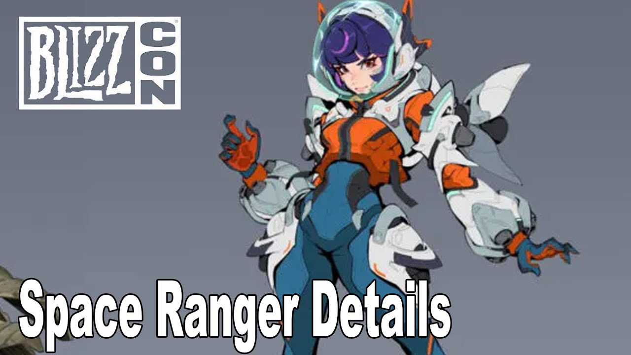 Overwatch 2 Space Ranger Hero Details BlizzCon 2023 - YouTube