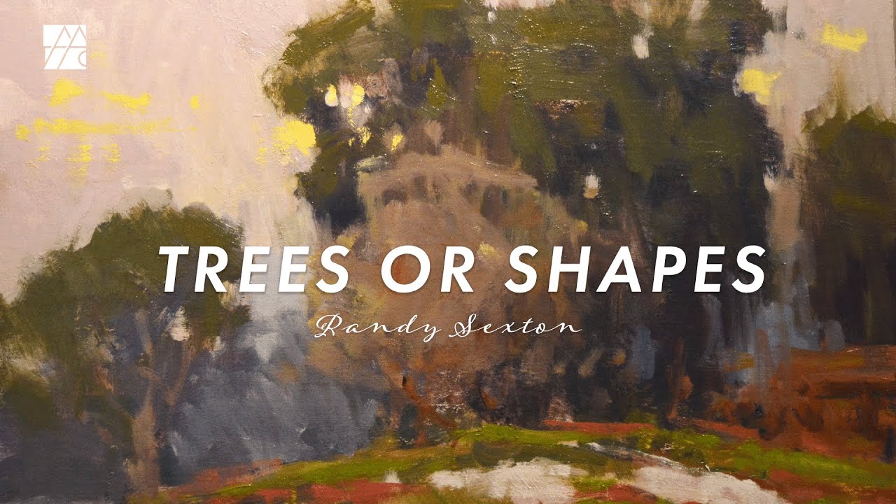 All About Trees: Design, Value & Brushwork | Randy Sexton - YouTube