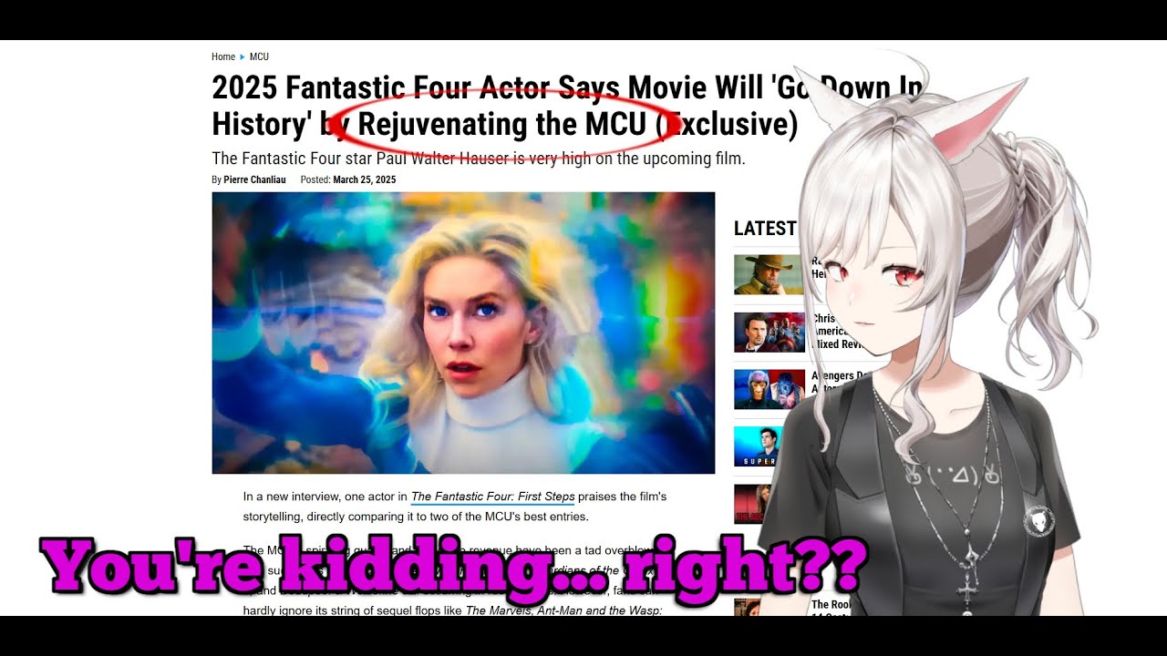 Fantastic Four is cooked! || Rev says desu react - YouTube