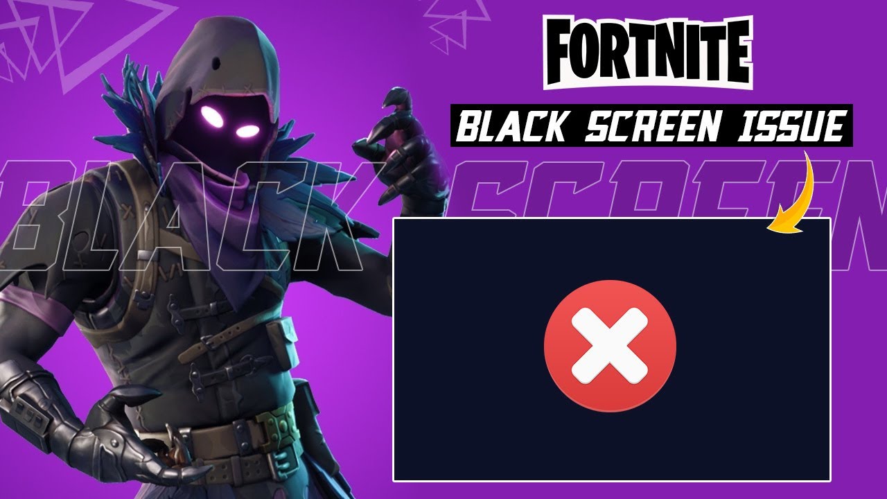 How to Fix Fortnite Black Screen When Launching Error | Fortnite Black ...