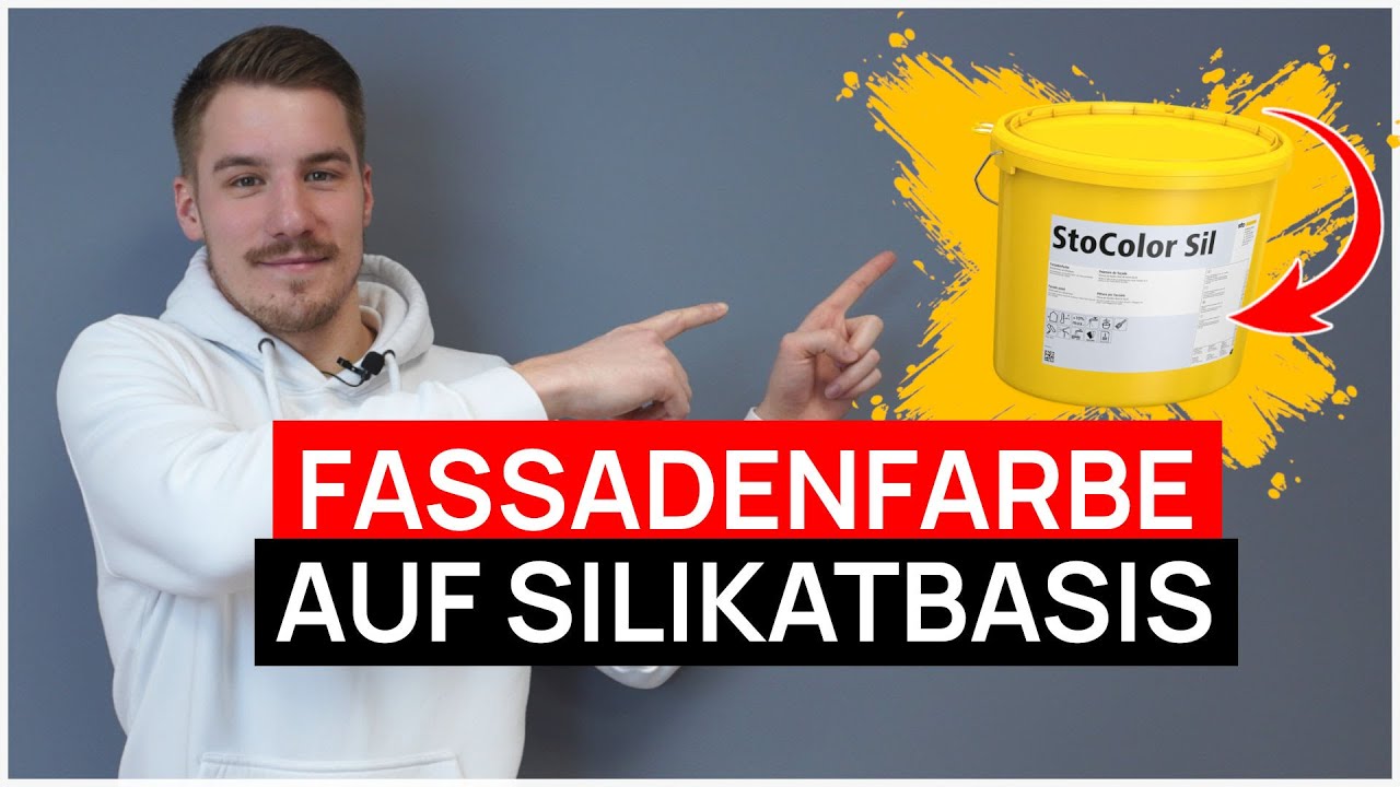 Die FASSADENFARBE auf SILIKATBASIS - StoColor Sil - YouTube