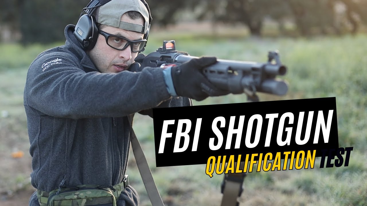 Can a rookie pass the FBI Shotgun Qualification Test? - YouTube