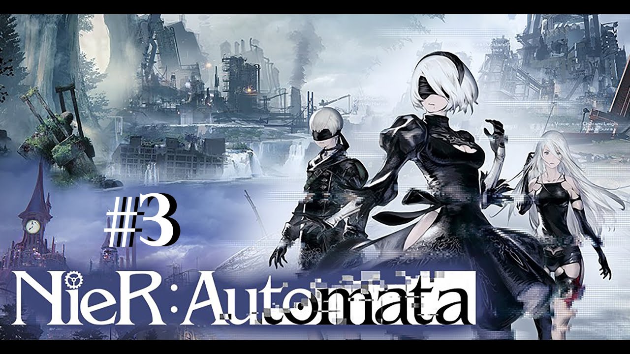 Adan y Eva NieR: Automata | Gameplay Comentado Español - YouTube