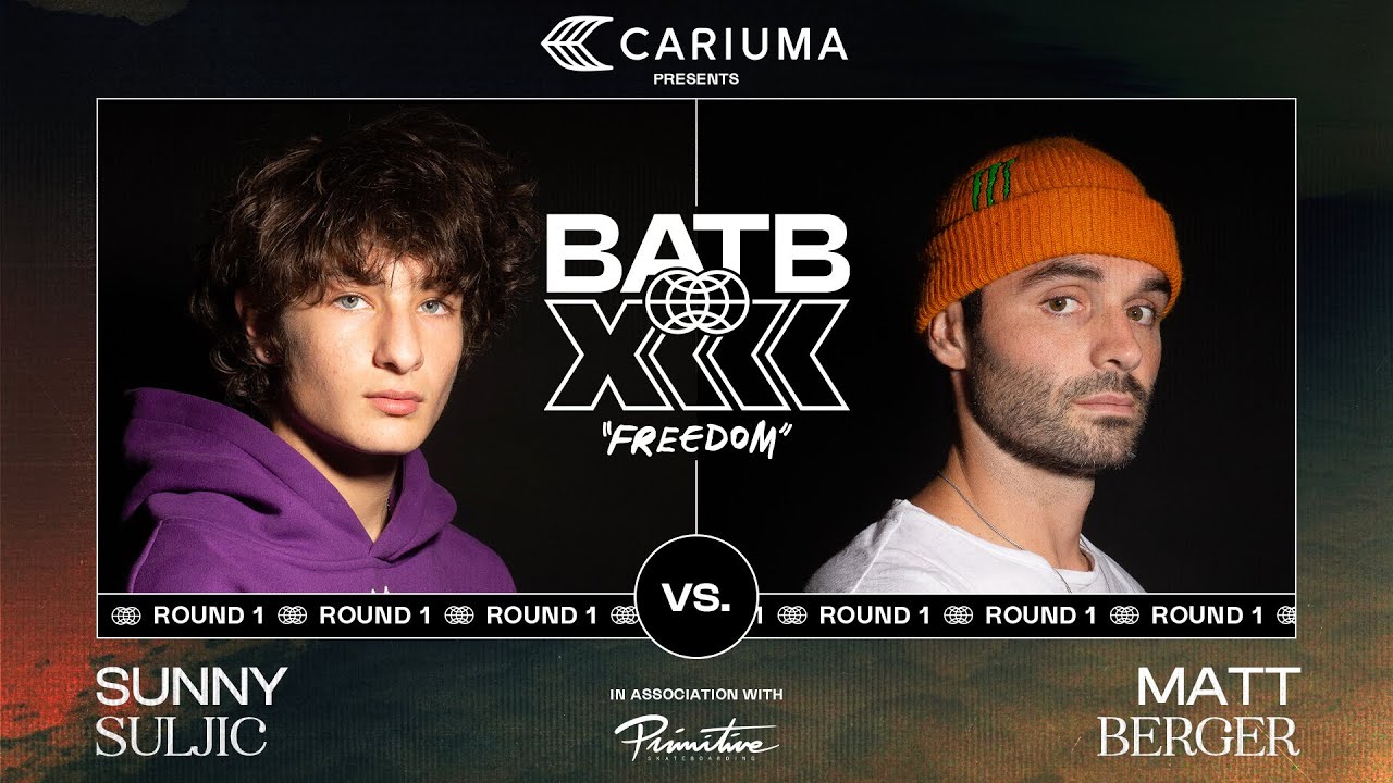 BATB 13: Sunny Suljic Vs. Matt Berger - Round 1: Battle At The Berrics ...