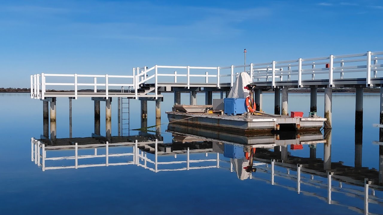 I spent two days fishing this jetty for BIG Blue spot Flathead!!! - YouTube