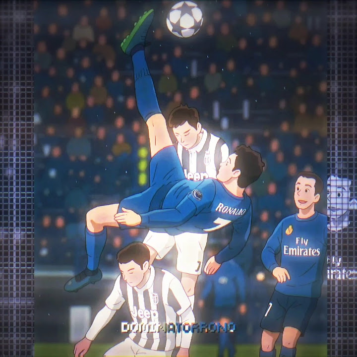 Ronaldo's Bicycle kick in ghibli style🥶 #football #edit #ghibli #viralvideo #shorts - YouTube