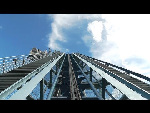 Griffon Front seat HD POV roller coaster - Busch Gardens Williamsburg ...