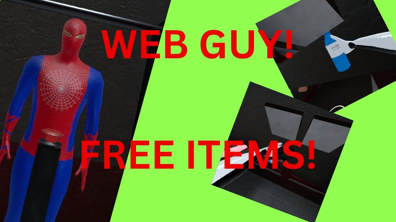 How to get EVERY free item in Web Guy: Untangled! - YouTube