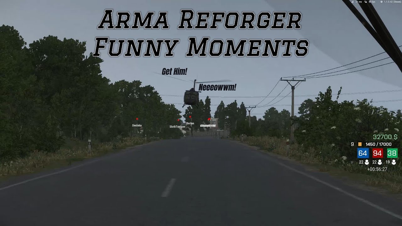Arma Reforger Funny Moments - YouTube