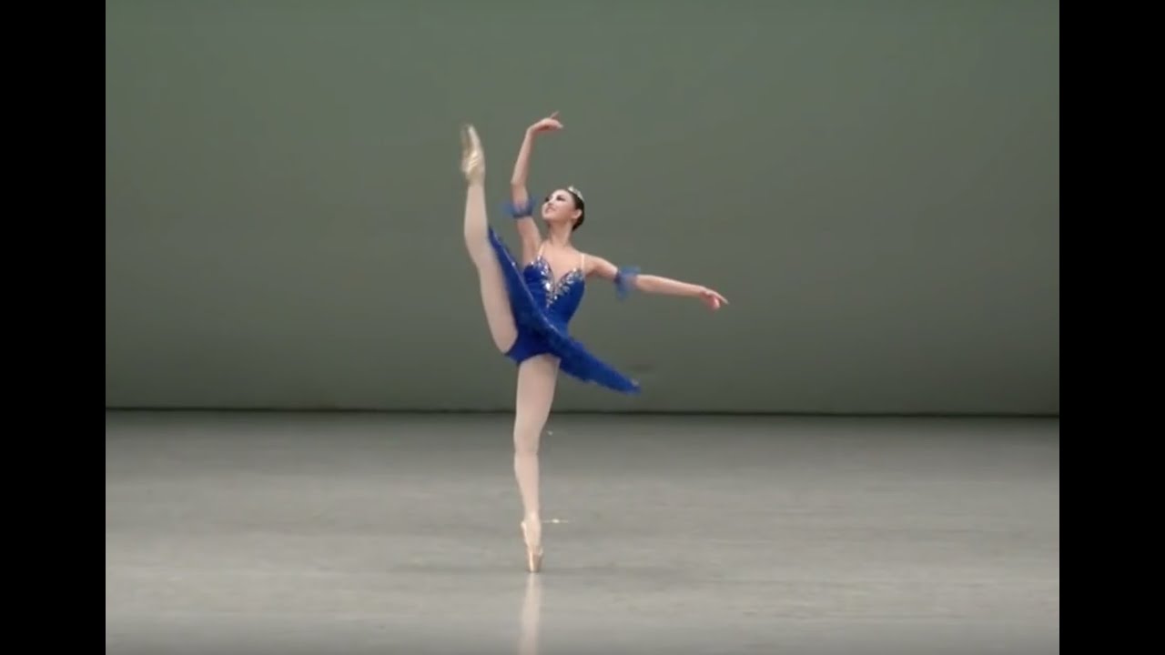 Korea Ballet 대상 : 박원아 - 그랑파클래식 중등부 고학년 여 클래식 #발레스타 - YouTube