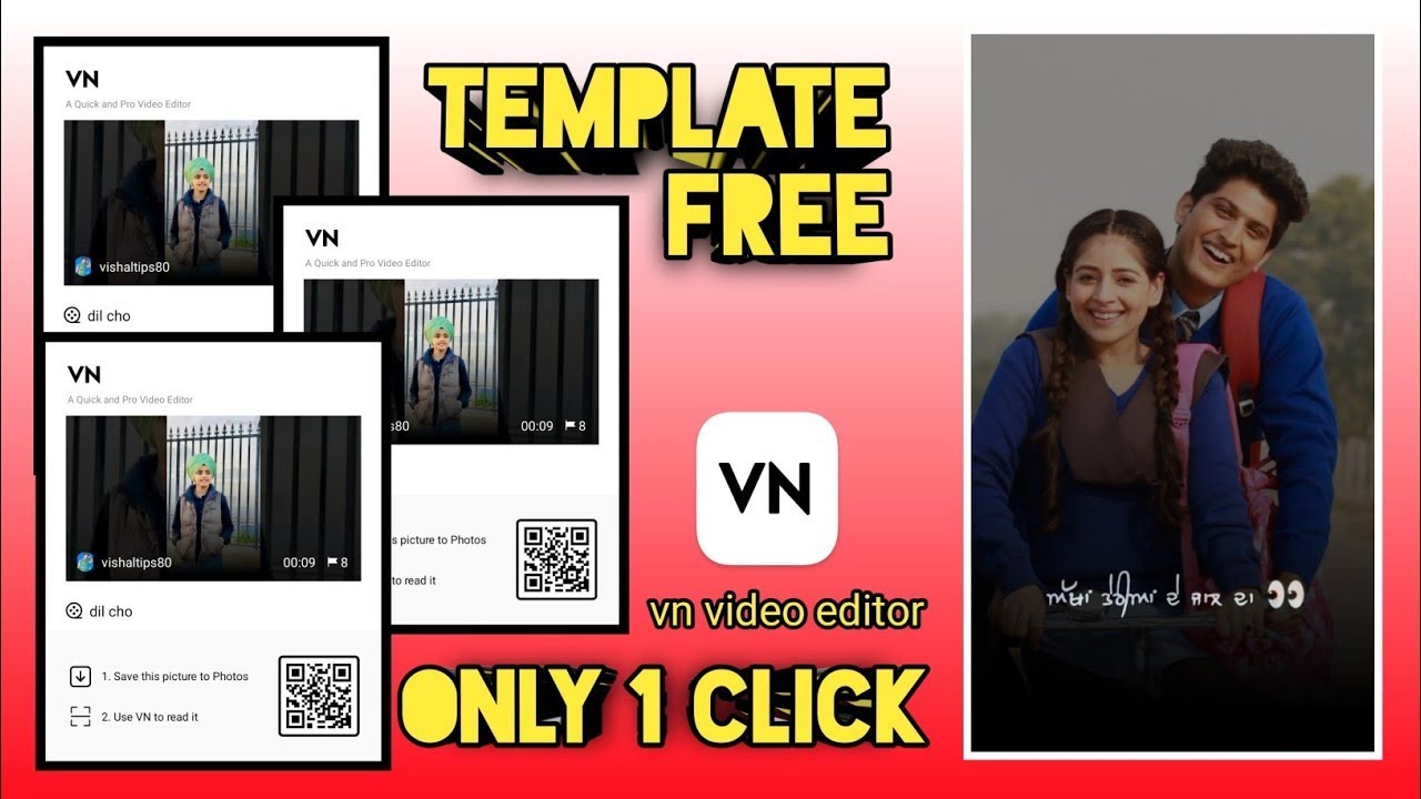 Vn App Free Template Download I Vn App Me Template Kaise Banaye | vn ...
