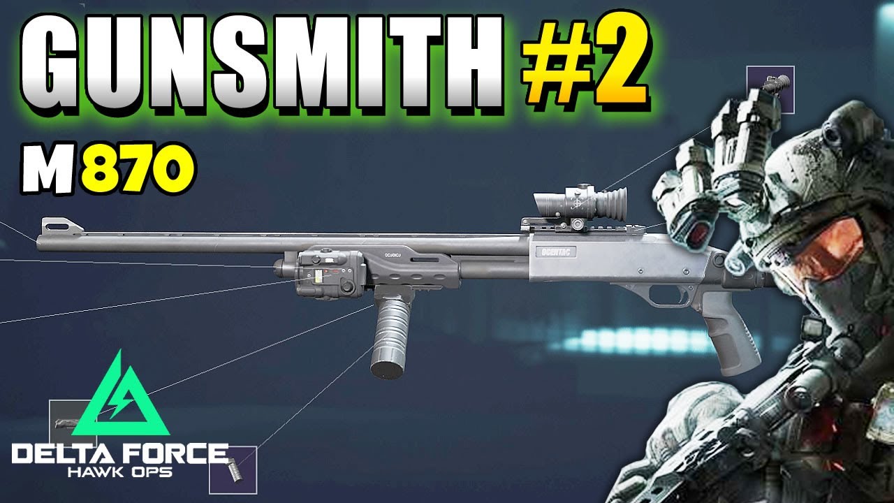 Delta Force Gunsmith #2 Task Guide (M870 Shotgun) - YouTube