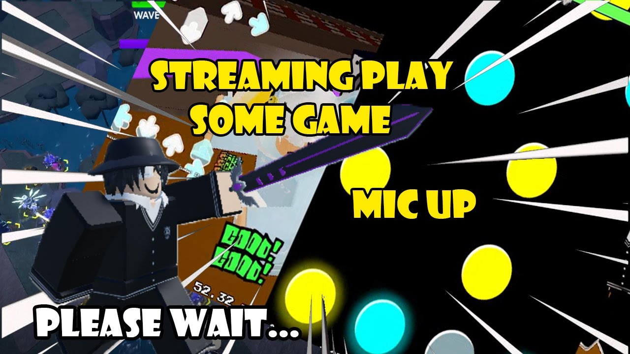 Streaming play game with MTC Team | Roblox TDS (Mic up) - YouTube