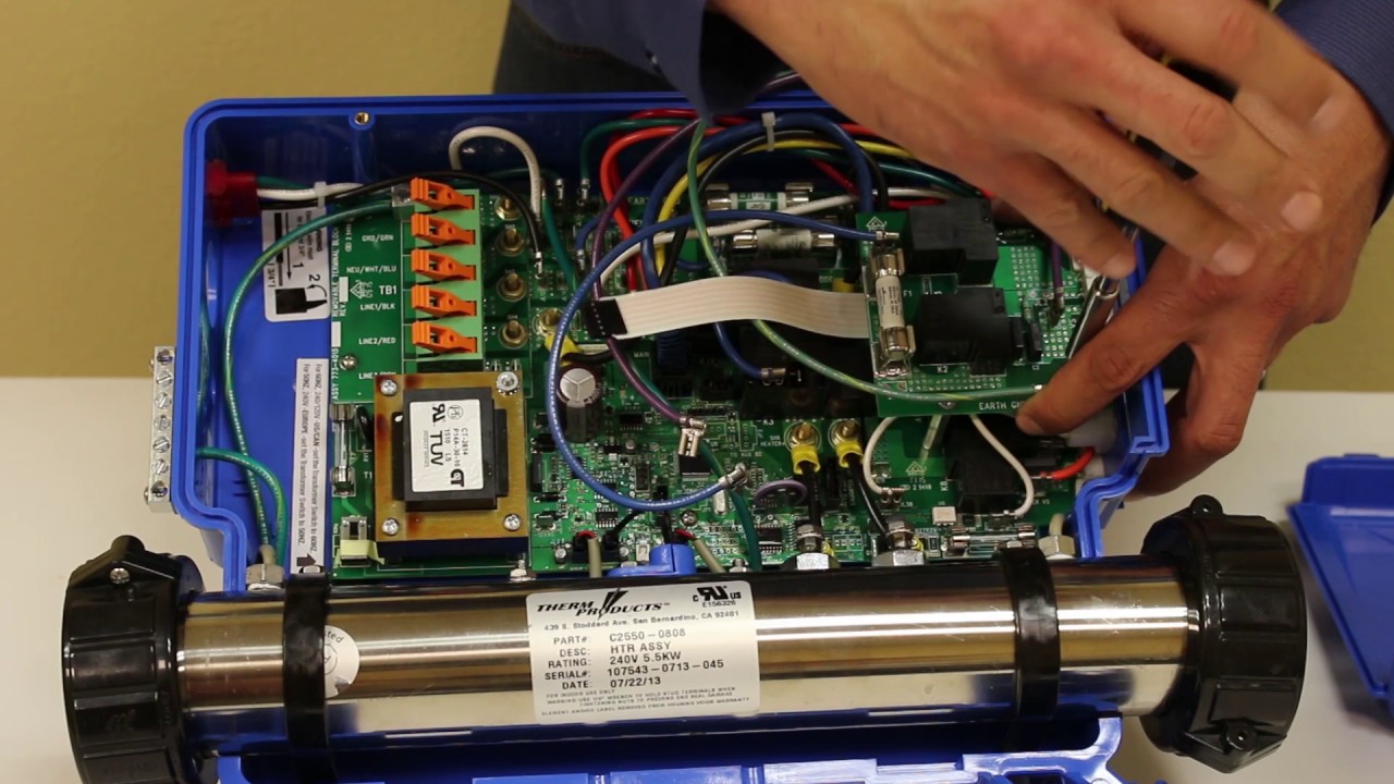 Waterway NEO 2100 & NEO 1500 Spa Pack Daughter Board 1 Installation ...