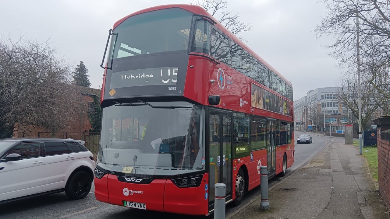 Bus Interior Tour Transport UK Wright Electroliner EV 3093 LV24VNX ...