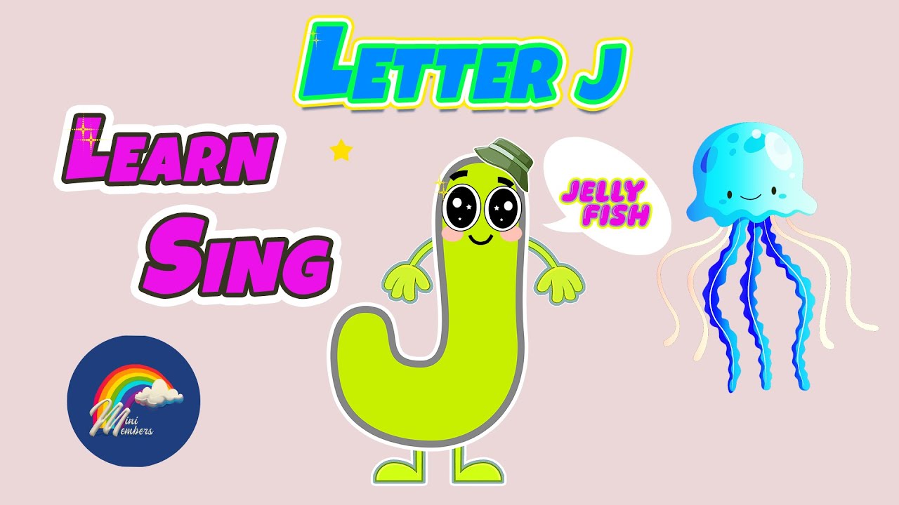Jump Into Letter J! 🎶 Tracing, Writing & Fun J Words for Kids - YouTube