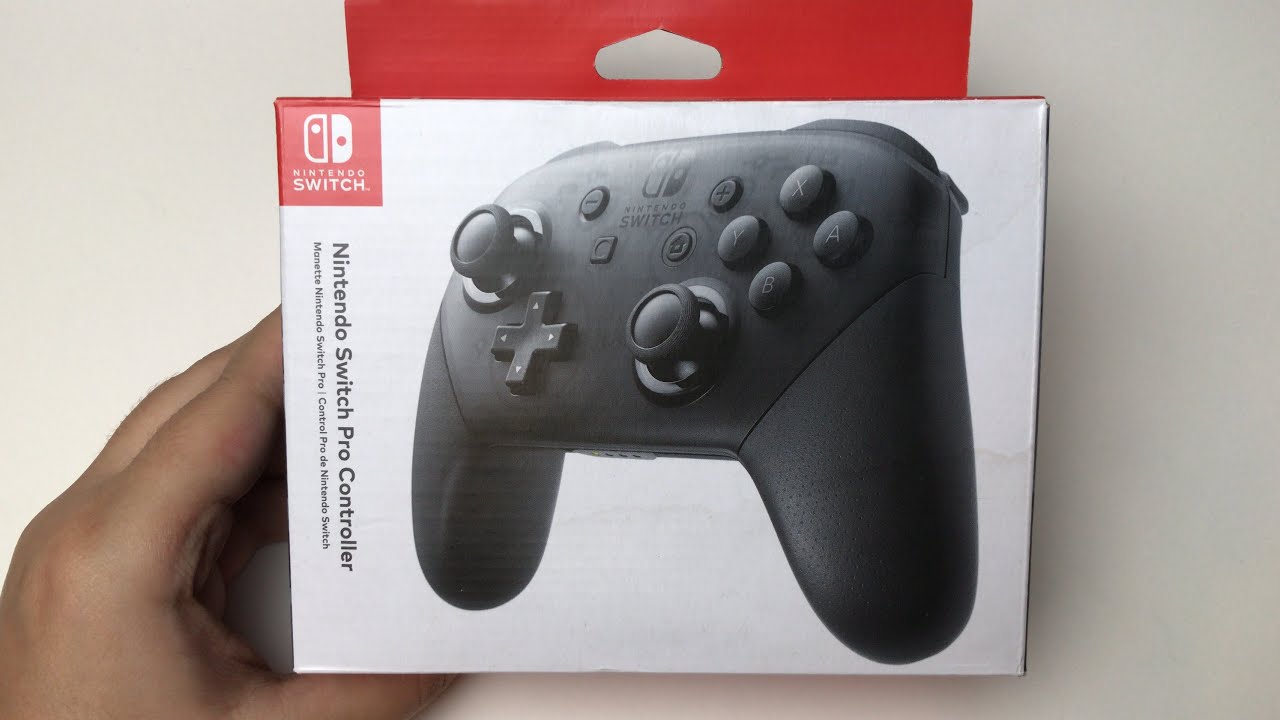 Nintendo Switch Pro Controller Unboxing! - YouTube