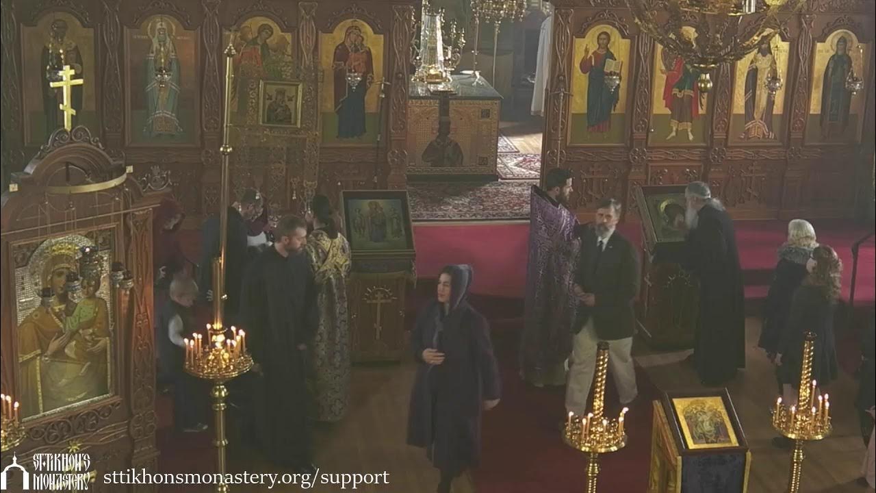 Hours and Divine Ltiurgy, St. Gregory Palamas Sunday, March 12th, 2023 - YouTube